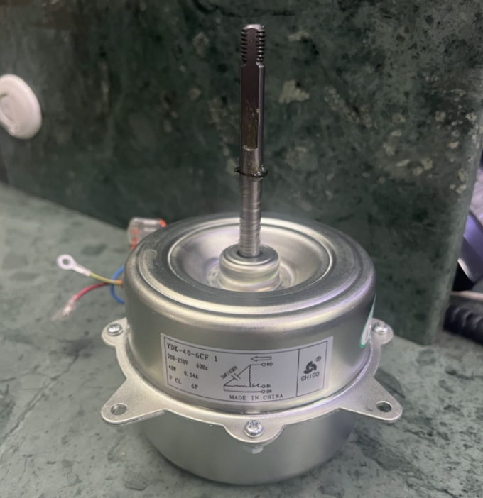 1-1.5p Split Air Conditioner Fan Motor YDK40-6F Capacitor Run 9000 ...