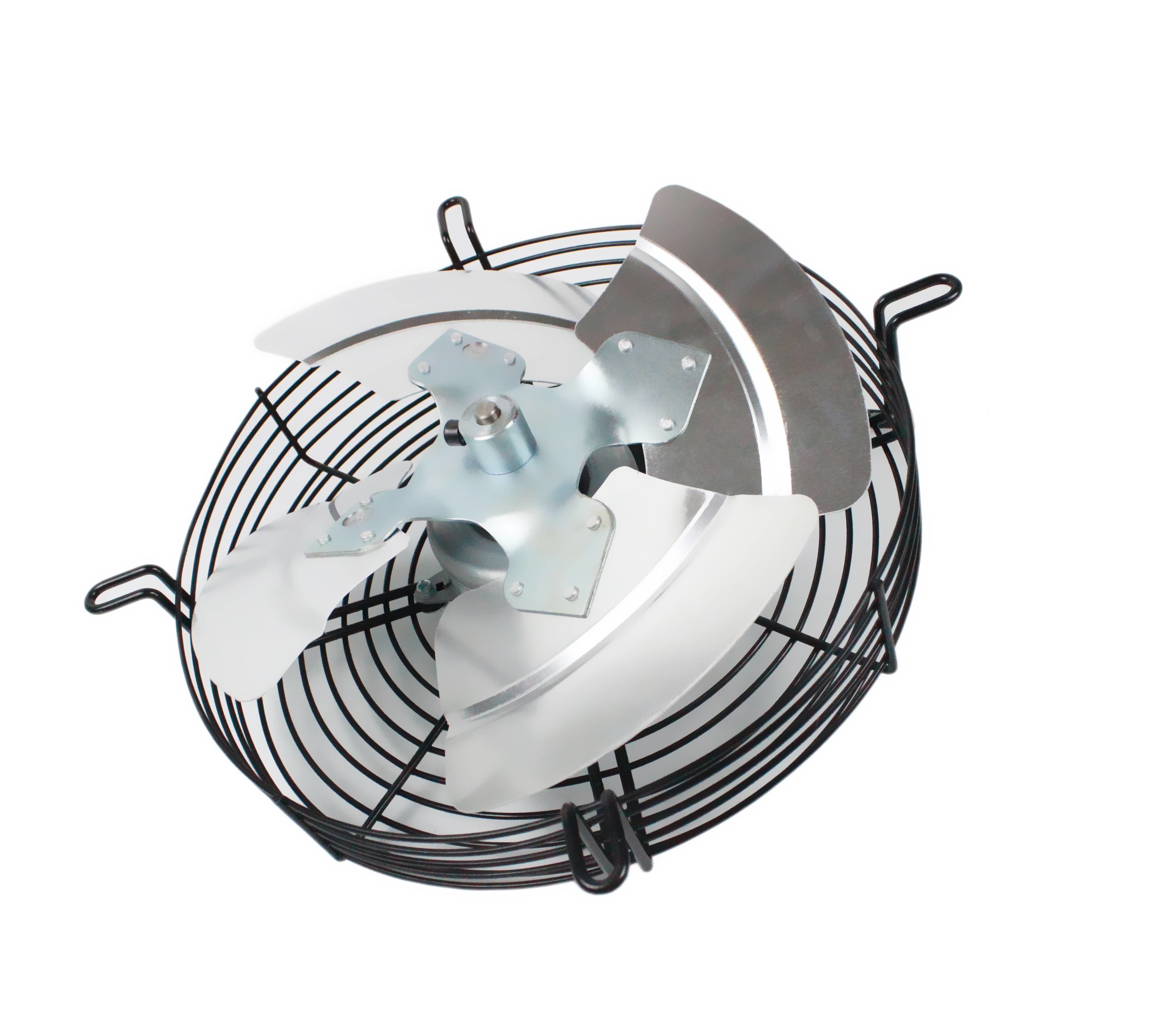 Industrial 115v Exhaust Fan Single Phase 200mm-500mm Axial Air Flow For ...