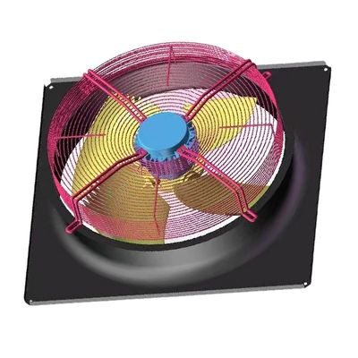 380v Industrial Exhaust Fan 3 Phase 700mm Axial For Air Cooled Module Units